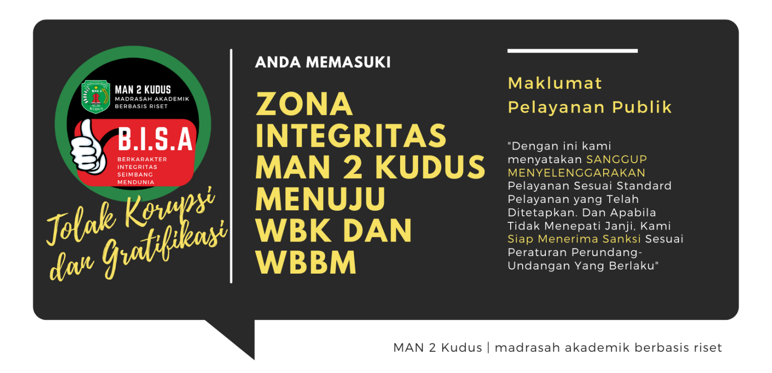 MAN 2 Kudus - Madrasah Akademik Berbasis Riset