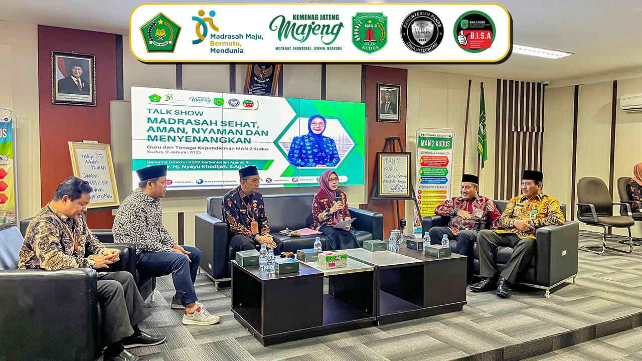 Talkshow Bersama Ibu Direktur KSKK Nyayu Khodijah di MAN 2 Kudus - MAN ...