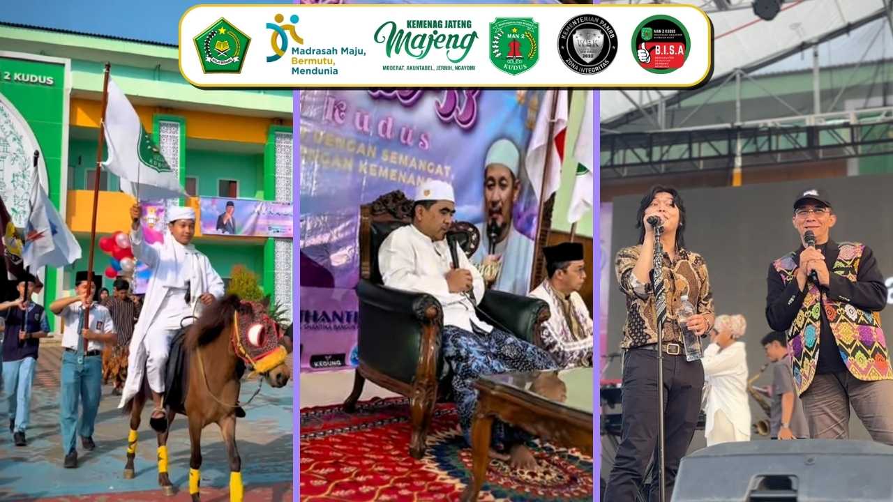 Meriah dan Bermakna, Harlah ke-33 MAN 2 Kudus Hadirkan Tokoh Agama ...